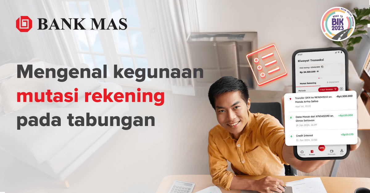 Mengenal Apa itu Mutasi Rekening, Cara Cek, dan Kegunaannya - PT Bank ...